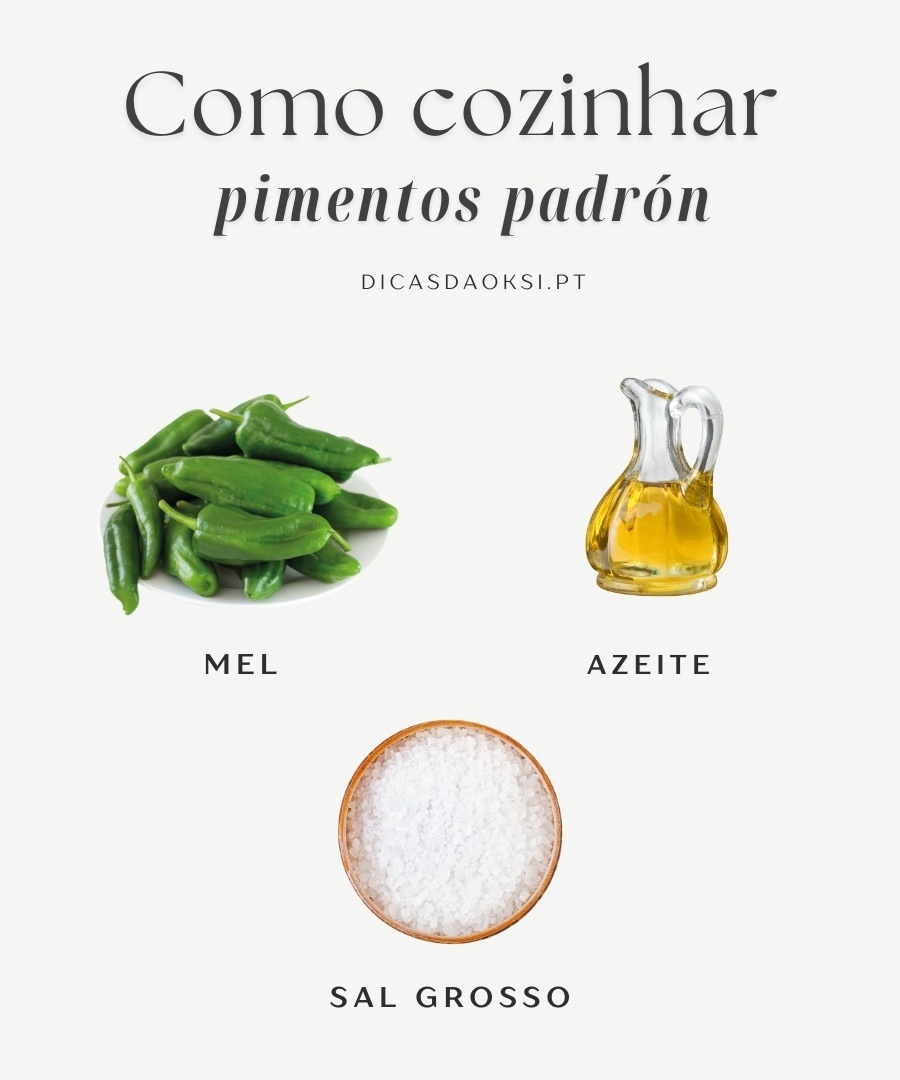 Pimentos padrón - como cozinhar - Oksana Zagoruy